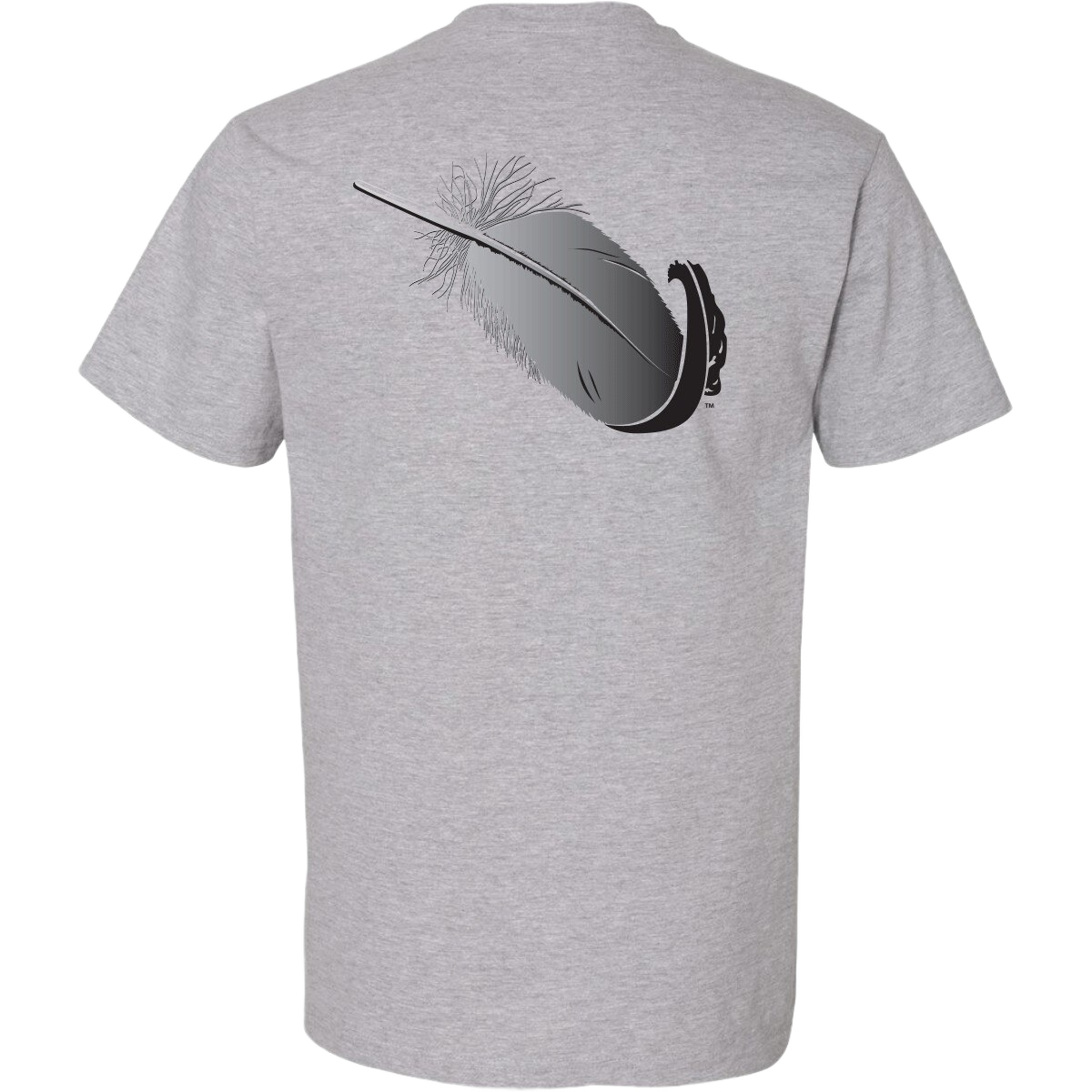 Mack's Feather Logo Short Sleeve T Shirt | Mack's Prairie Wings